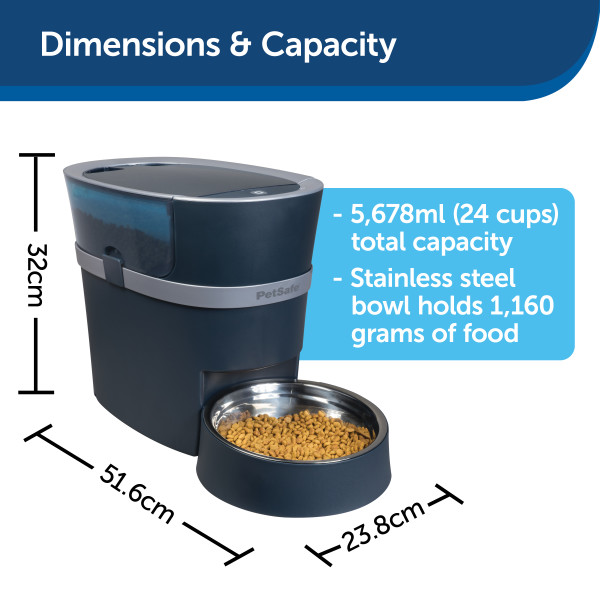Smart Feed Automatic Pet Feeder - Voer- & drinkbakken - AK for Pets imp